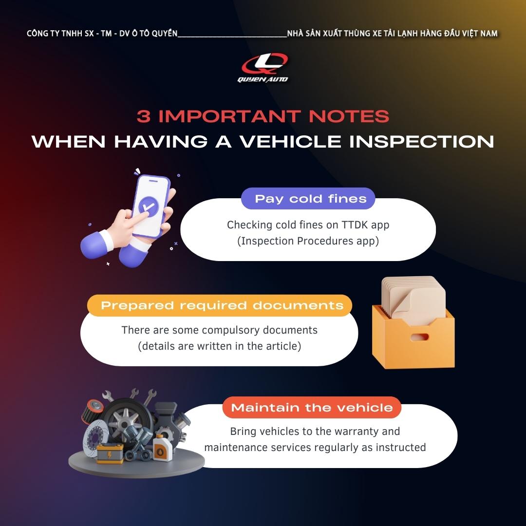 Vehicle inspection and its 3 important notes